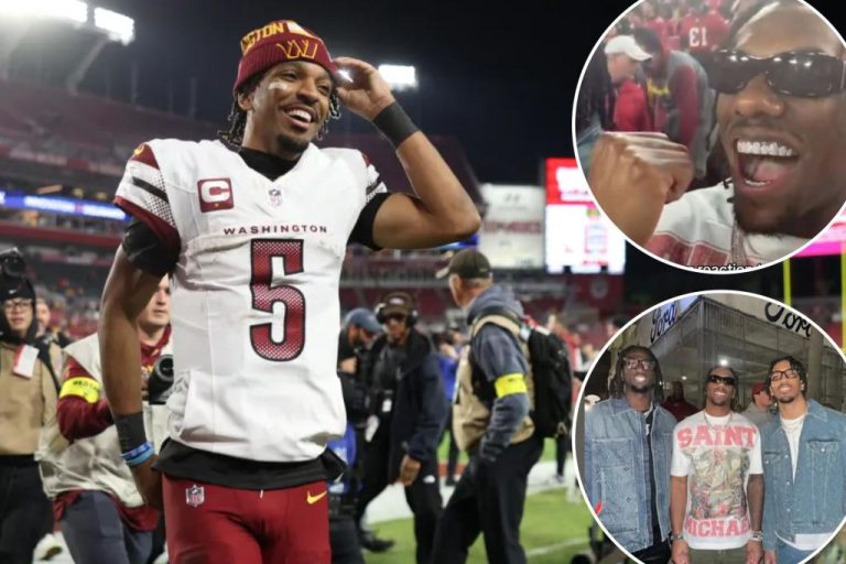 Malik Nabers revels in ex-LSU teammate Jayden Daniels’ playoff – Total News