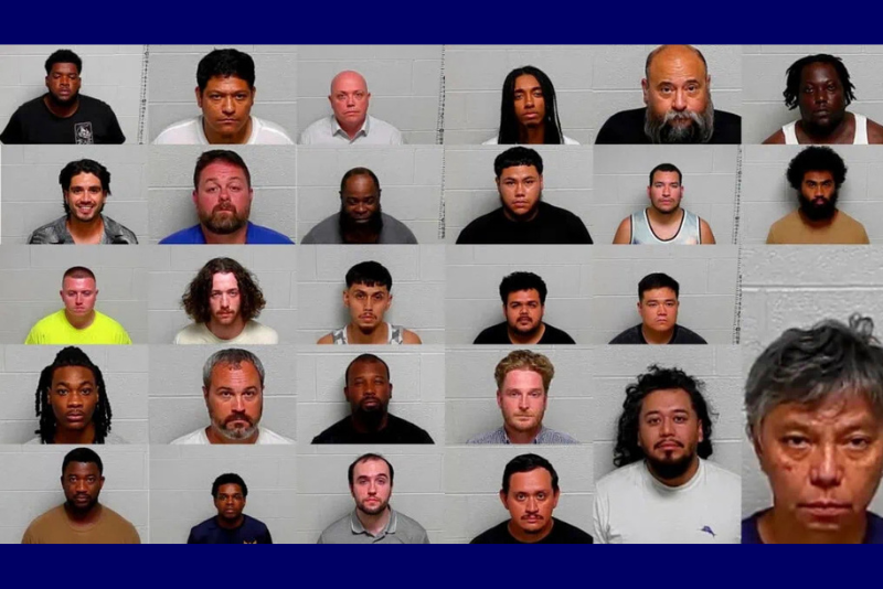 27 men taken into custody in human trafficking raid – Total News