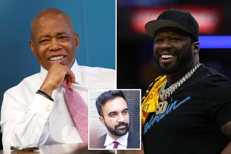 Eric Adams supports 50 Cent, stating Mamdani should have a ‘one-way ...