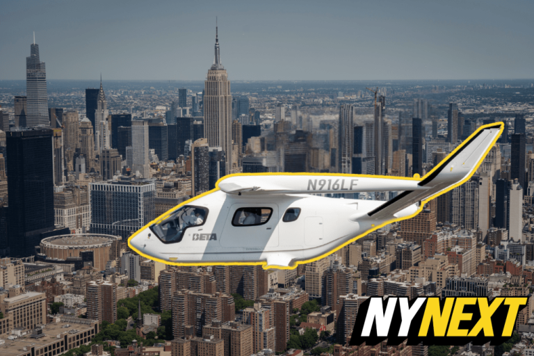 Historic electric aircraft passenger flight lands at JFK in the US ...