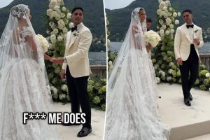 Groom James Hachem shares a statement on his wedding day that sparks ...