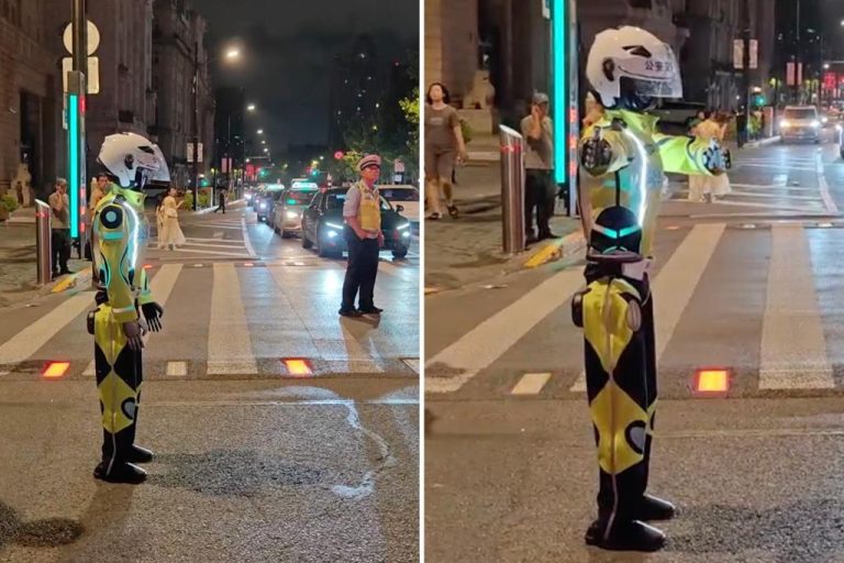 Real-life ‘RoboCop’ appears in Shanghai to manage traffic – Total News
