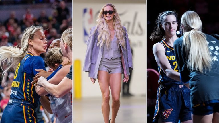Sophie Cunningham takes on the strong enforcer role for Indiana Fever ...