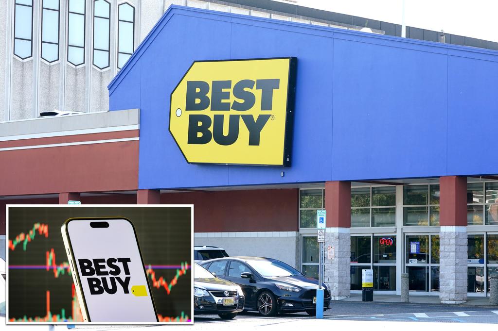 Best Buy keeps yearly outlook despite concerns over tariffs — stock ...