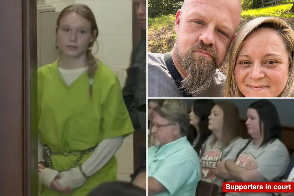 Georgia teenager Sarah Grace Patrick charged with母 and stepfather’s ...