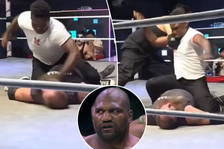 Raja Jackson, son of Rampage, ‘attacks pro wrestler’ in shocking video ...