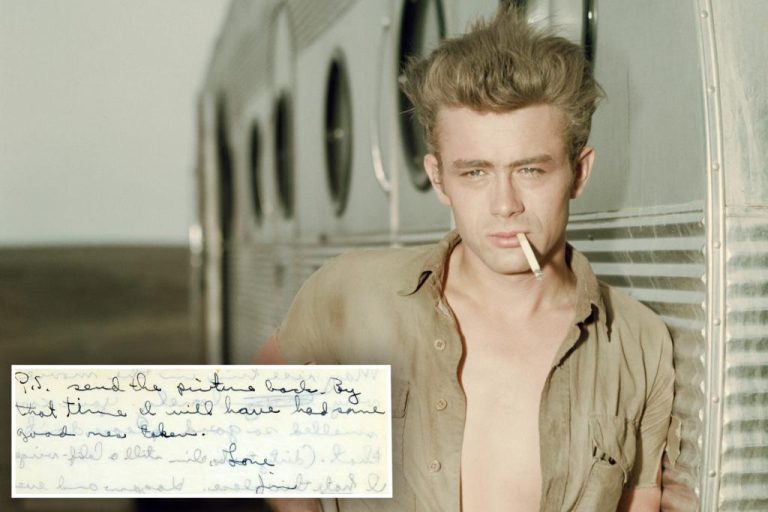 James Dean’s heartfelt letter to his girlfriend from Queens sold for ...