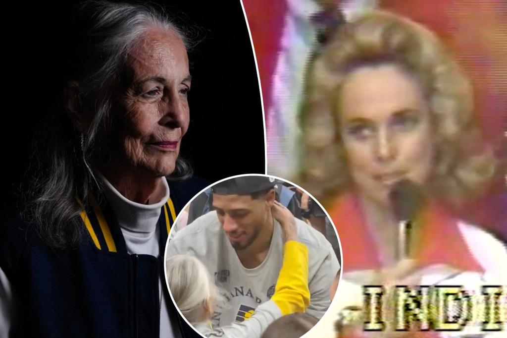 Tyrese Haliburton honors ‘the first lady of Indiana basketball ...