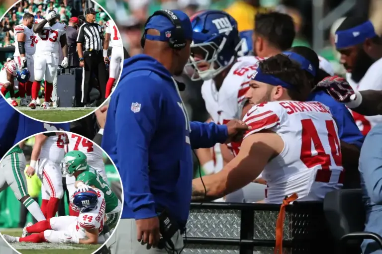 Giants heartbroken by Cam Skattebo’s severe ankle injury that ends his ...