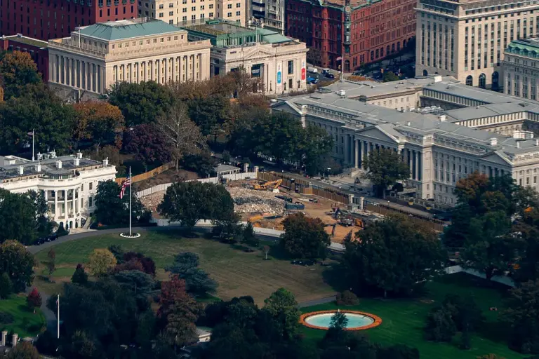 Jacqueline Kennedy’s garden taken out for Trump’s White House ballroom ...