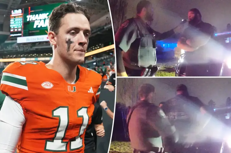 Former UGA QB Carson Beck criticized by Georgia officer during Ben ...
