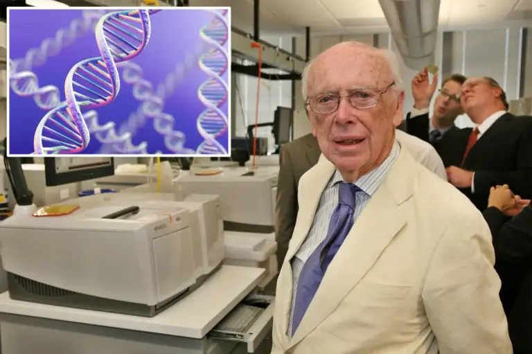 James Watson, Nobel laureate and co-discoverer of the double-helix ...