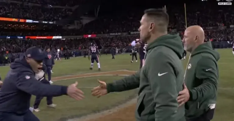 Ben Johnson’s cold handshake with Matt LaFleur and his ‘F them’ remarks ...