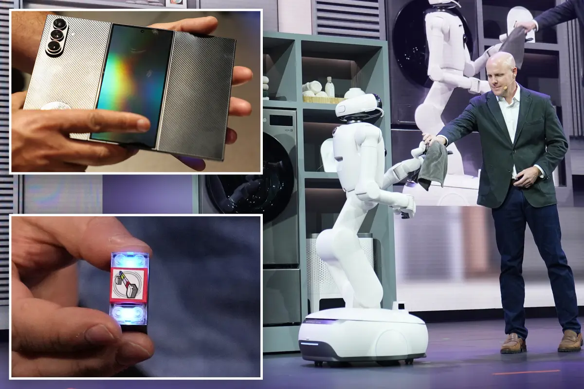 CES 2026: New smart Legos, robots that fold laundry, singing candy, and bionic pandas introduced ...