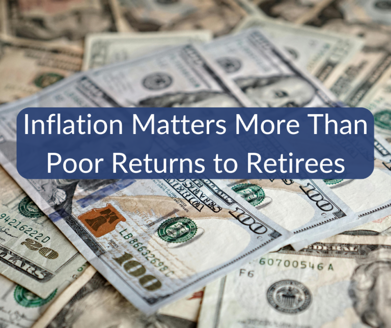 Inflation is More Important Than Low Returns for Retirees – Total News