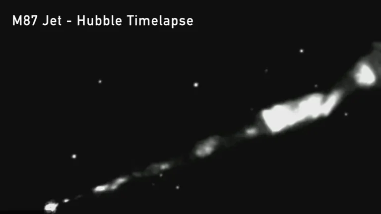 Researchers follow a 3,000-light year cosmic jet back to the first ...