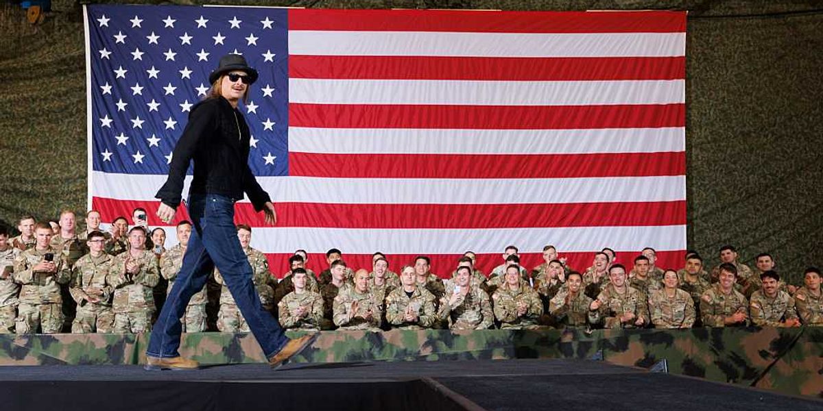 Kid Rock faces backlash over viral Apache helicopter video — Army ...