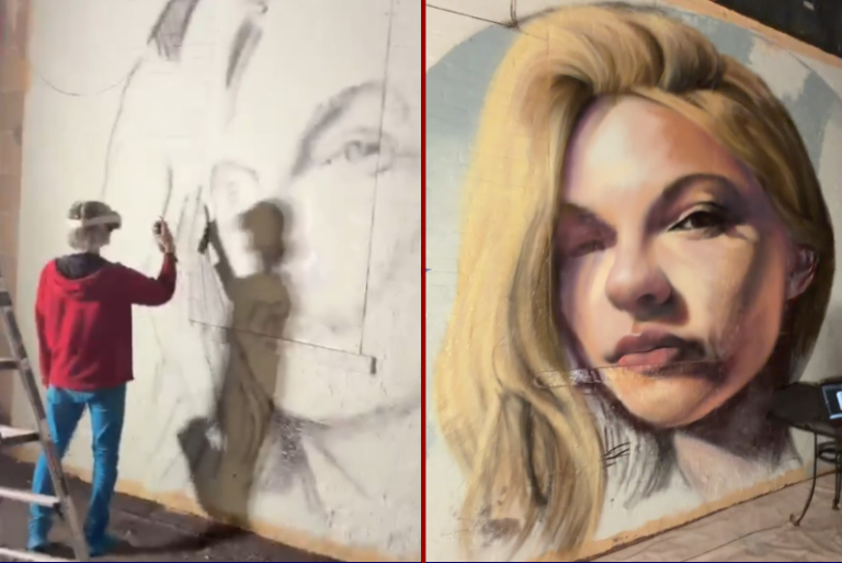 Mural of murdered Ukrainian refugee Iryna Zarutska, previously canceled ...