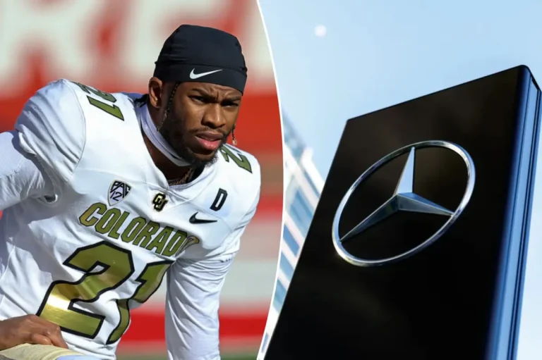 Shilo Sanders is in legal trouble once more as Mercedez-Benz seeks to ...